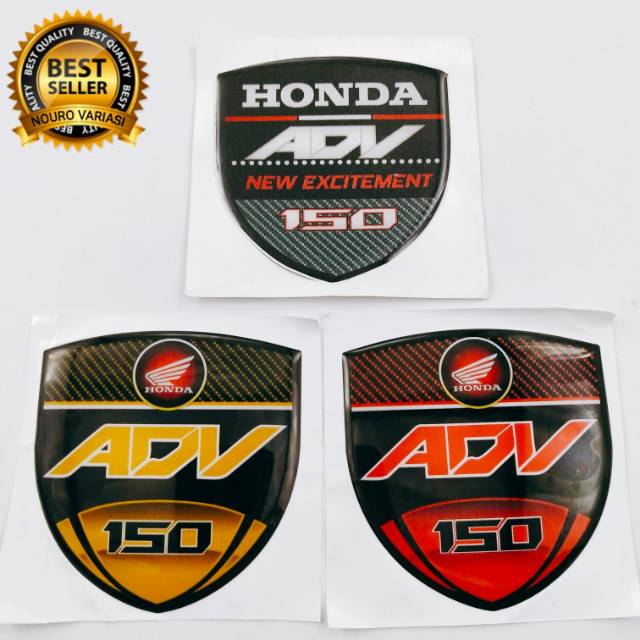 Jual emblem timbul logo honda adv 150 KUALITAS TERBAIK TER MURAH ...