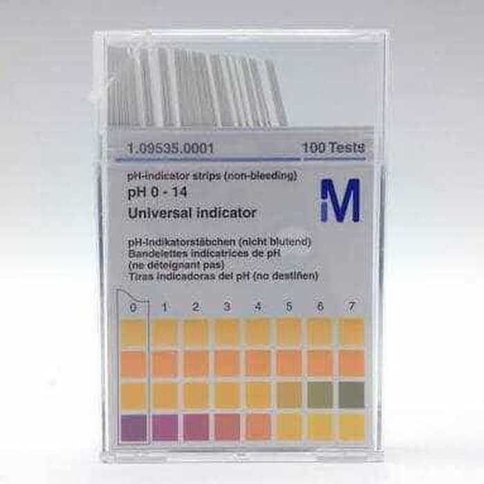 Jual Jual Merck Universal pH Paper Kertas pH pH indikator Lakmus 0 14 ...