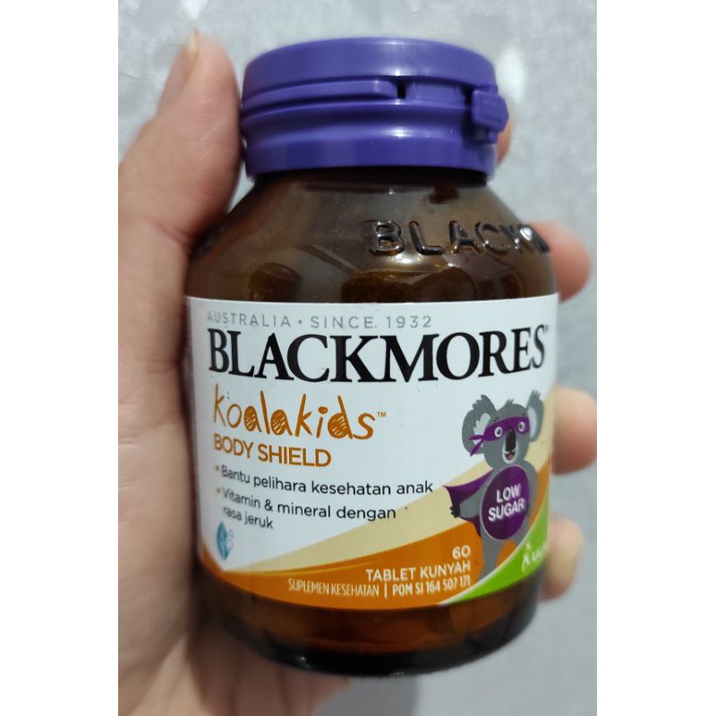 Jual Blackmores Koala Kids Body Shield 60 tablet ( Kemasan Baru ...