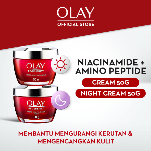 Jual Olay Regenerist Micro-Sculpting Cream Niacinamide Antiaging ...