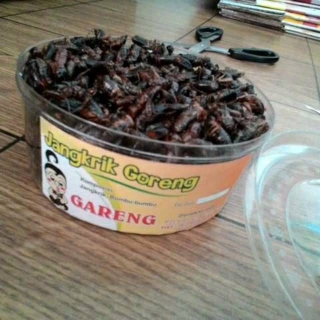 Jual jangkrik goreng merk Gareng Wonosari | Shopee Indonesia