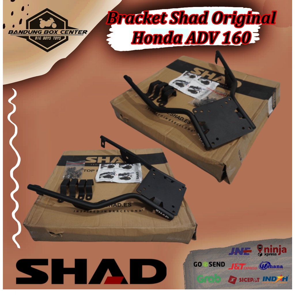 Jual Bracket Box atau Breket Shad Original motor Honda ADV 160 Braket ...