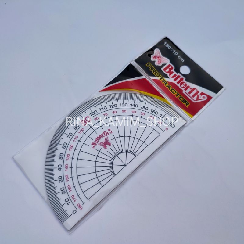 Jual Penggaris busur derajat Butterfly | Shopee Indonesia
