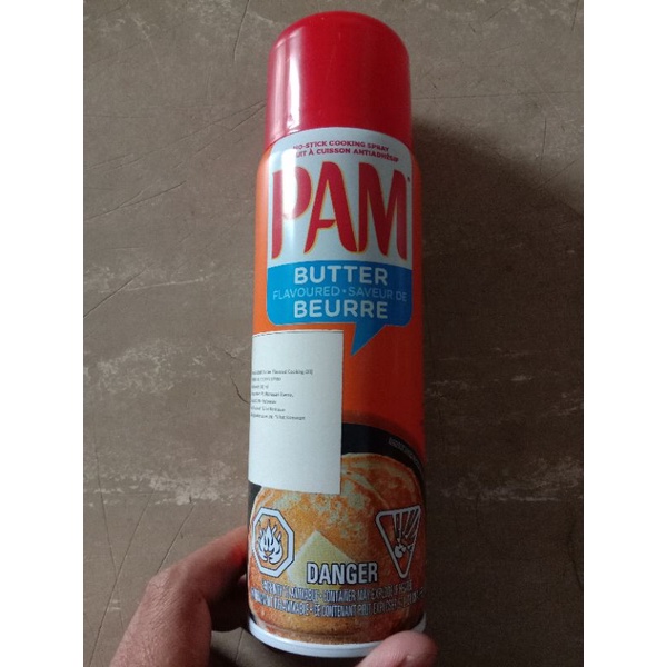 Jual Pam butter beurre cooking oil spray 141 ml | Shopee Indonesia