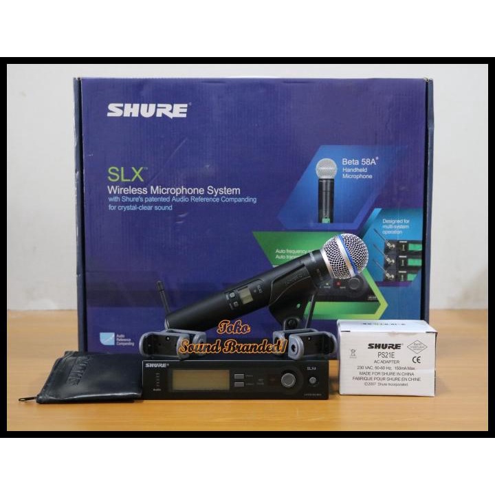 Jual Mic Wireless Slx4 Shure Slx 4 Beta 58 ( Single Mic ) | Shopee Indonesia