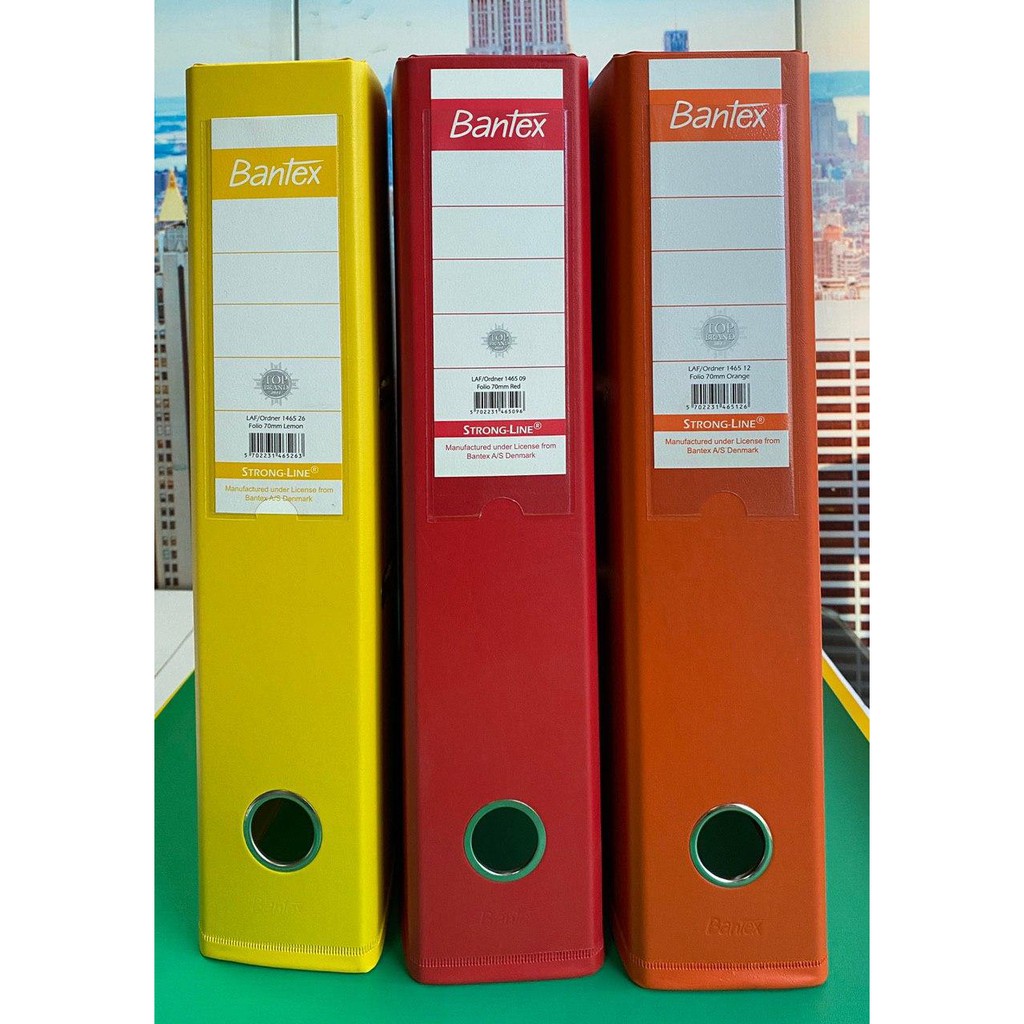 Jual Ordner/ Outner/ Odner PVC Bantex 1465-01 | Shopee Indonesia