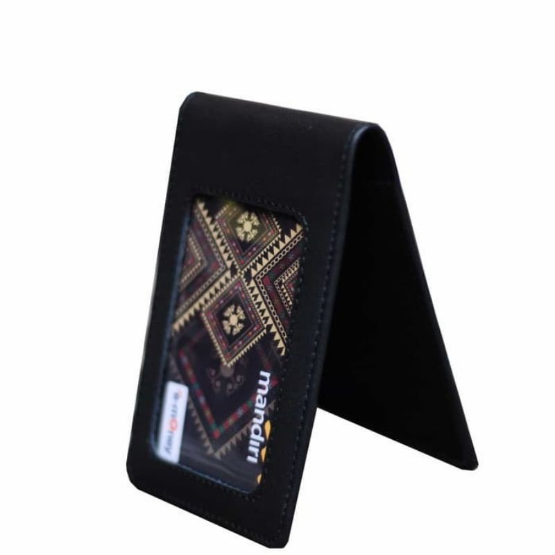 Jual CASING ID SEMI KULIT / ID CARD WARTAWAN / ID CARD FLIP 2 KARTU ...