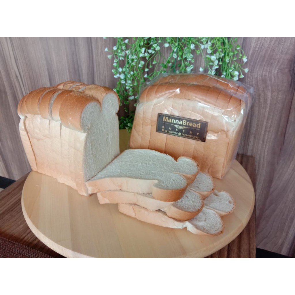 Jual SUPPLIER UMKM,HOTEL,ROPANG. ROTI TAWAR OPEN TOP 18x11x14 460 GR ...