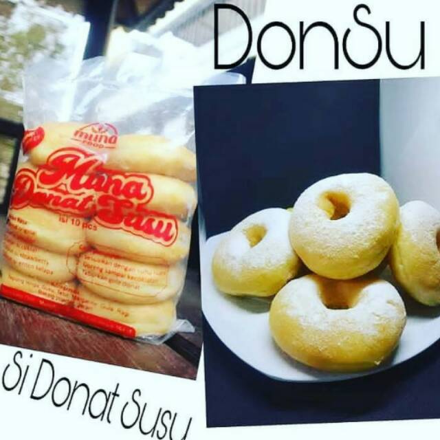 Jual Donsu Muna (donat susu) varian rasa isi 10 pcs | Shopee Indonesia