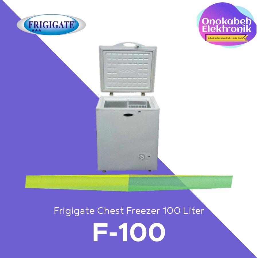 Jual Chest Frezeer Frigigate F100 LV - 100 Liter | Shopee Indonesia