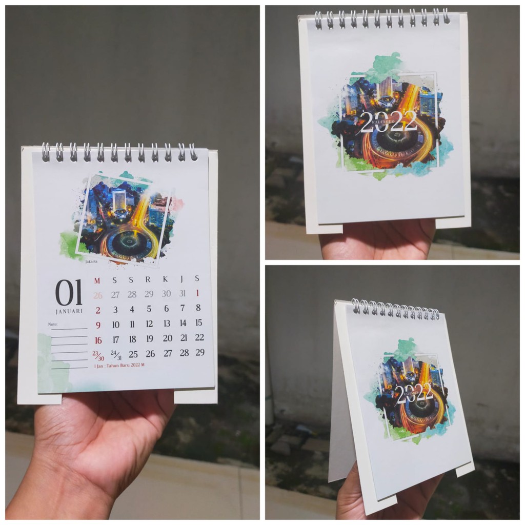Jual KALENDER MINI+NOTE 2022 /KALENDER MEJA | Shopee Indonesia