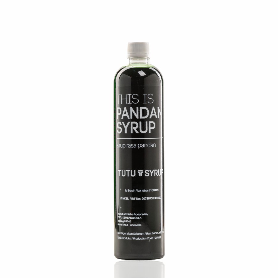 Jual Tutu Flavors Pandan Syrup 1000ml - Sirup Pandan | Shopee Indonesia