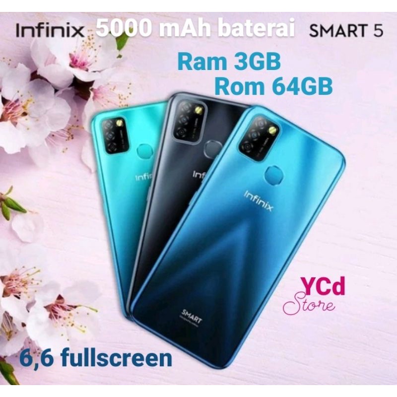 Jual INFINIX SMART 5 3GB/64GB NEW ANDROID GARANSI RESMI | Shopee Indonesia