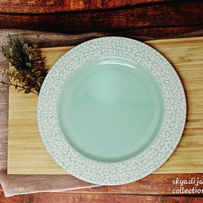 Jual piring hijau isabel mint | Shopee Indonesia