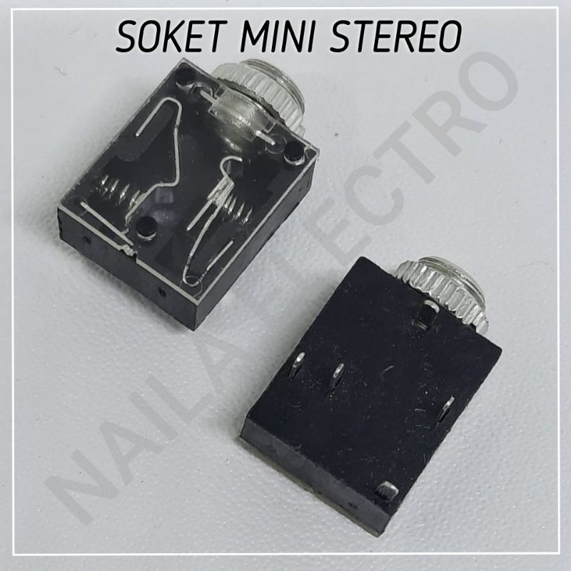 Jual (3 Pcs) Soket Mini Stereo - Socket Mini Stereo 3.5mm | Shopee ...