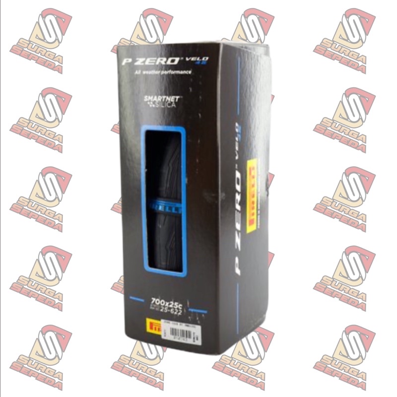 Jual BAN PIRELLI ZERO VELO 700X25C BLACK BLUE 700C 25C | Shopee Indonesia