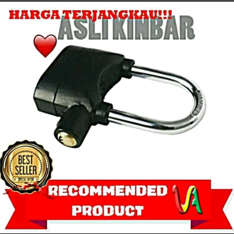 Jual Gembom Alarm Anti Maling ( Alarm Lock,Kunci Gembok Alarm ...