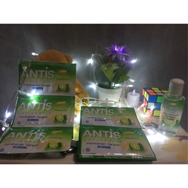 Jual antis sachet kemasan gel 1 renceng 24 pcs setara 120 ml | Shopee ...