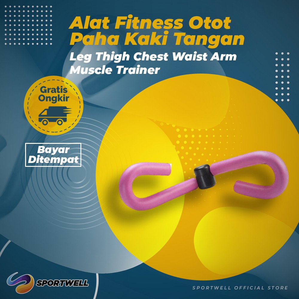 Jual Alat Fitness Olahraga Otot Paha Kaki Tangan Muscle Trainer ...