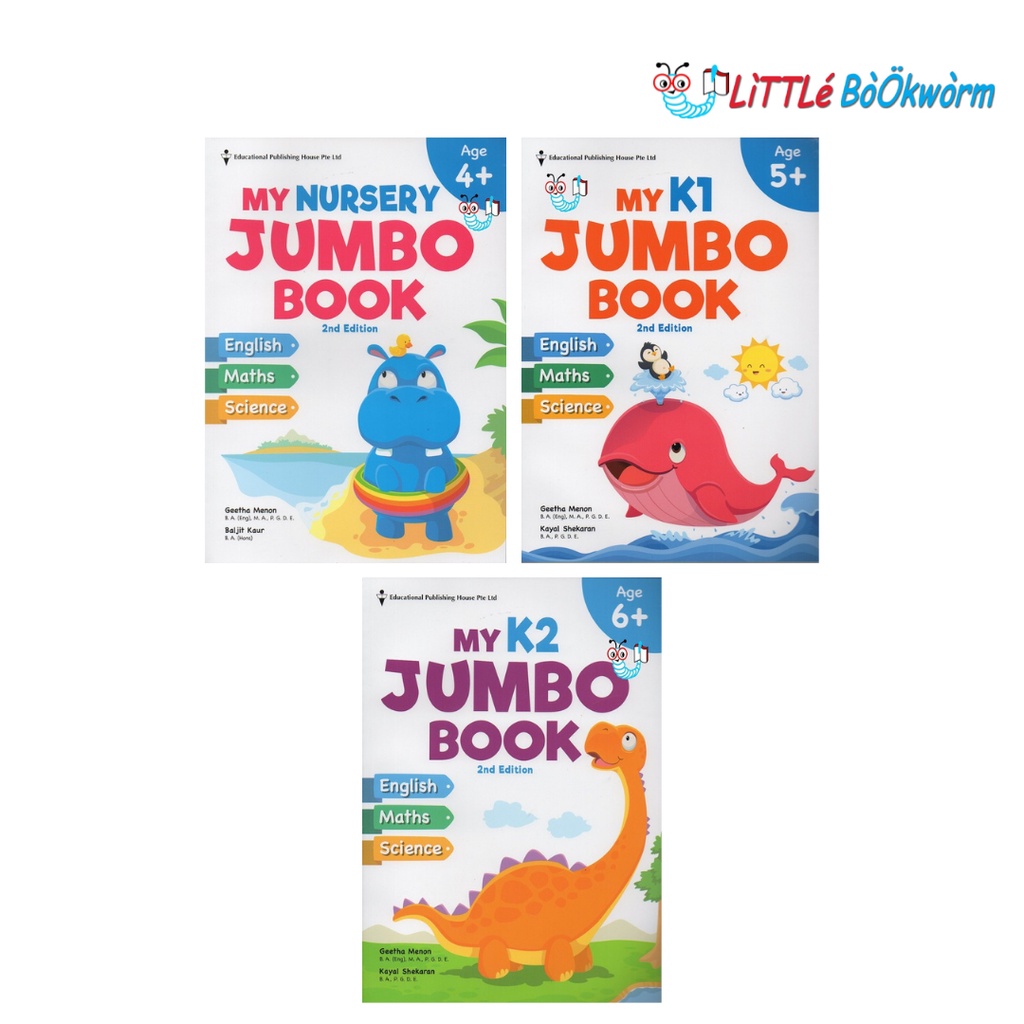 Jual My Nursery, K1, K2 Jumbo Book (2nd Edition) | Buku Belajar Anak ...
