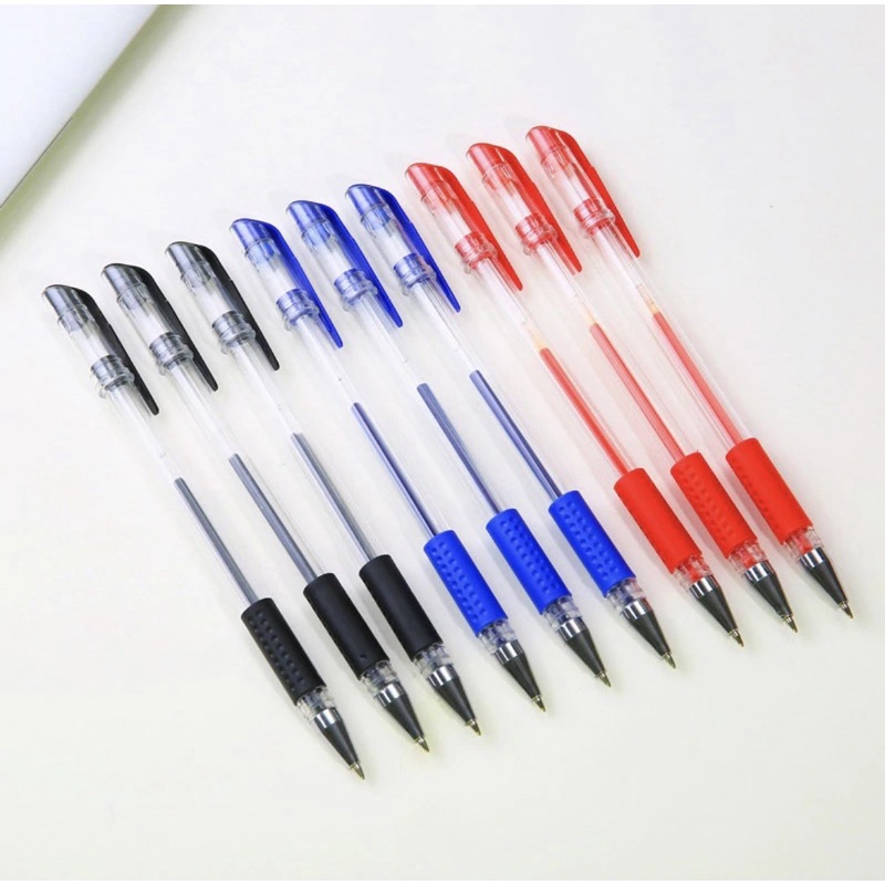 Jual Pulpen Gel 0.5mm Bolpen Pena Pen Alat Tulis Gel Tebal 0.5 MM Pena ...