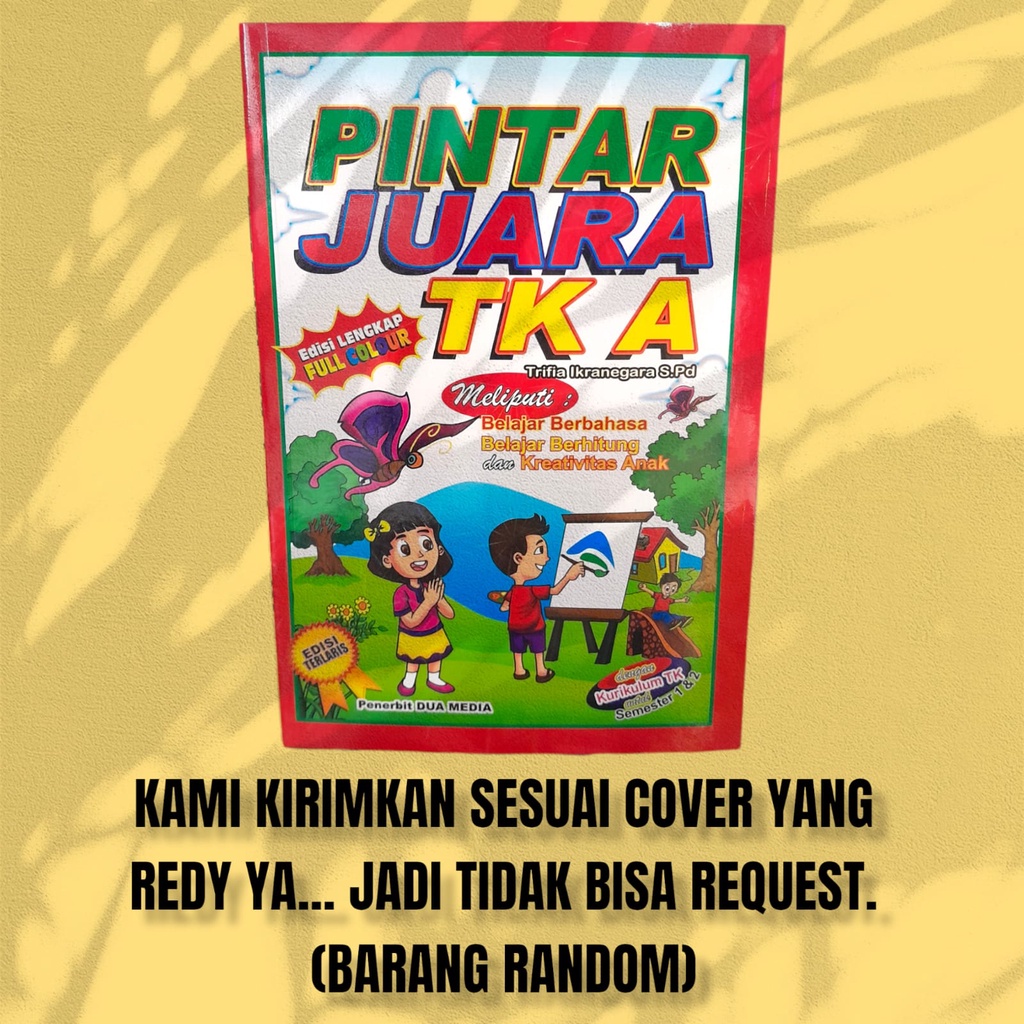 Jual ANAK HEBAT JUARA BUKU PELAJARAN ANAK PAUD/TK FULL COLOUR BERGAMBAR ...