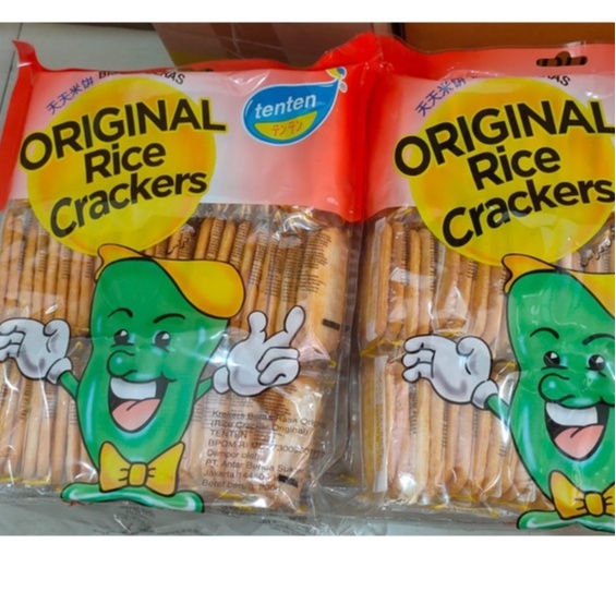 Jual Tenten Rice Crackers / Biskut Beras Original 230 gr | Shopee Indonesia