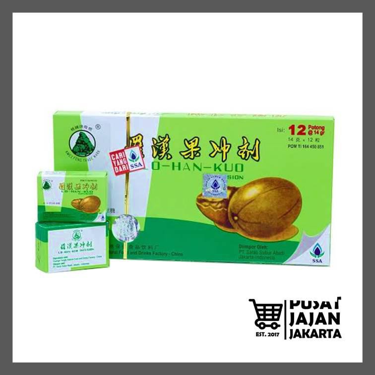 Jual Lo Han Kuo Kotak Infusion isi 12 @14 gr Lohankuo Minuman Panas ...
