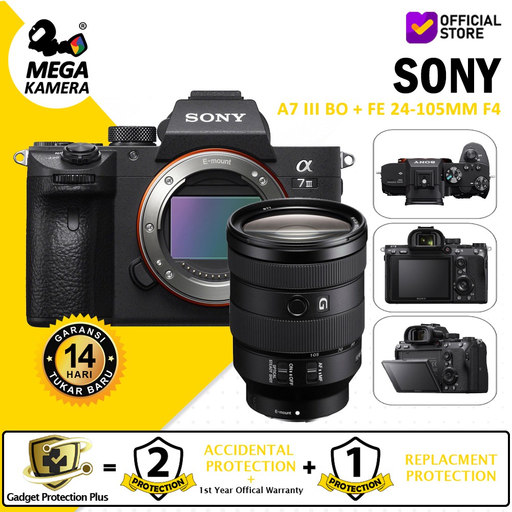 Jual Sony Alpha 7III / a7 III Mirrorless 7 Mark3 Camera A7III - Body ...