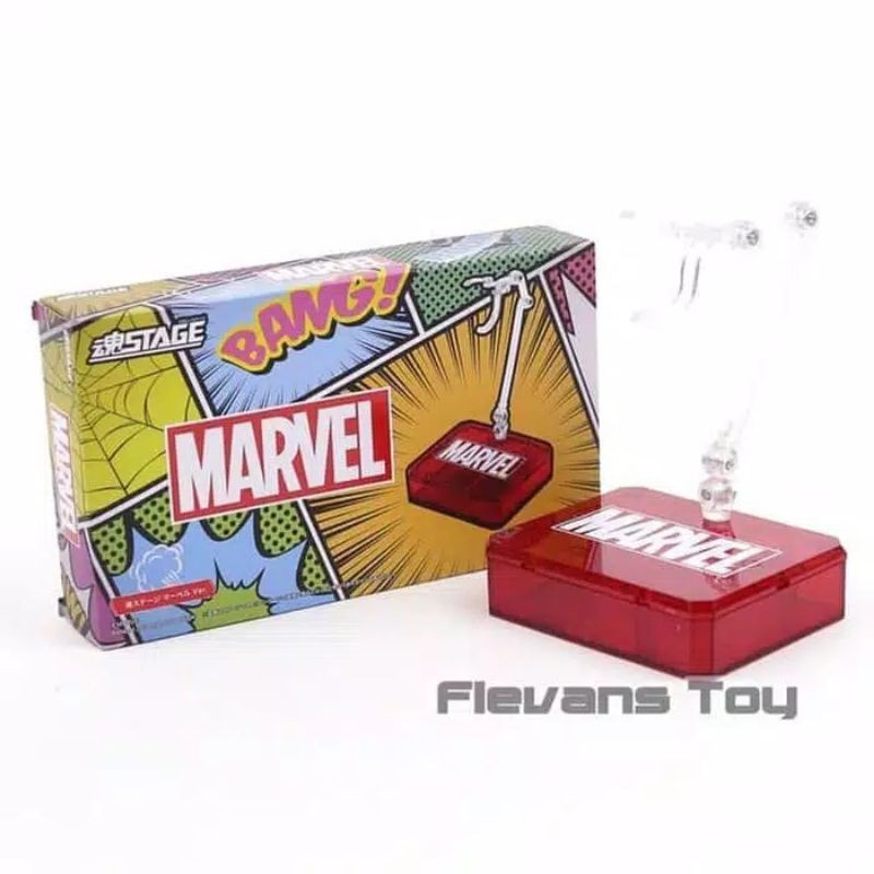 Jual Stand Base Action Figure SHF Avengers Dragon ball One Piece Naruto ...