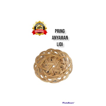 Jual PRING ANYAMAN LIDI PIRING TRADISIONAL HARGA PER 12PCS | Shopee ...