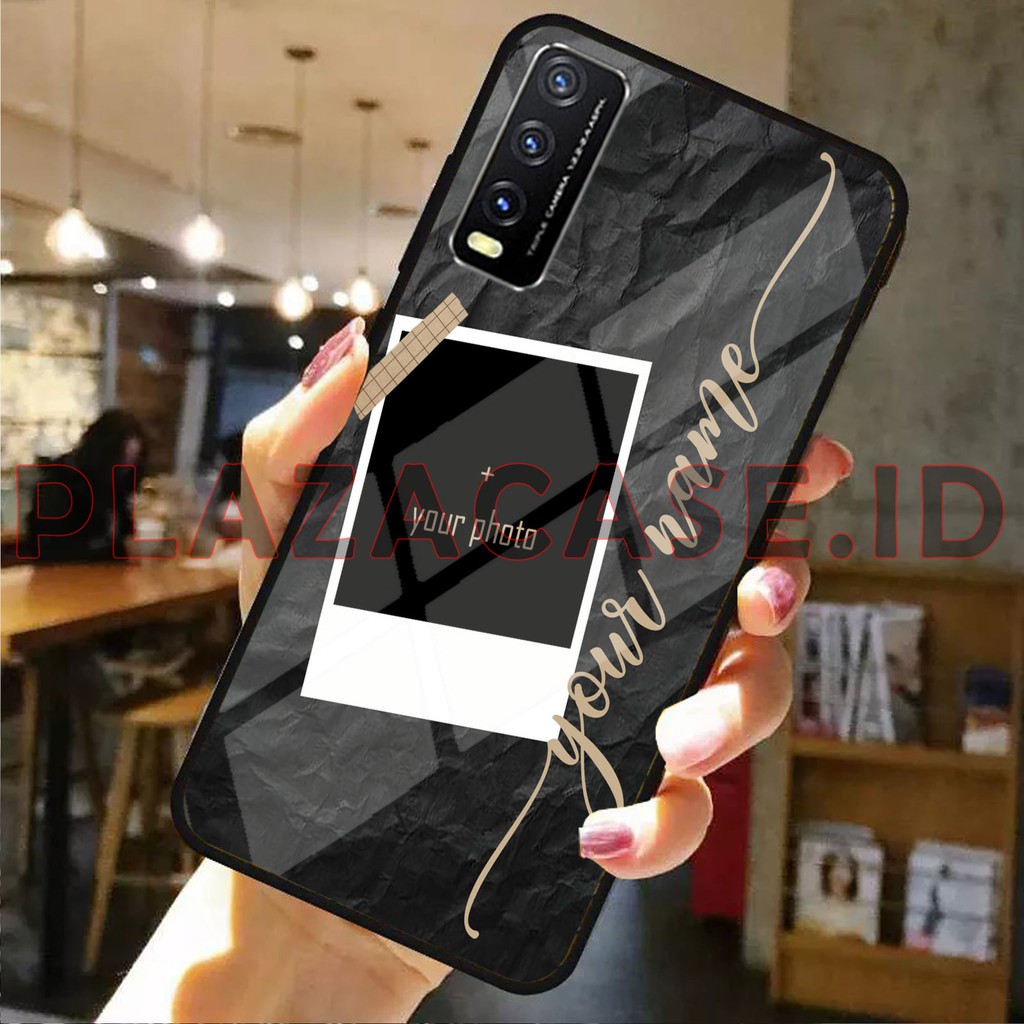 Jual Custom Softcase Glass [K75] for Y20 RENO 4F V20 V20 SE REDMI 9C A53 C17 RENO 4 REALME 7i ...
