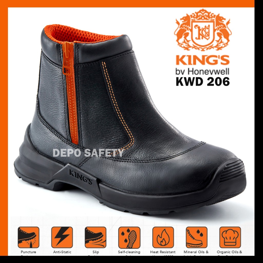 Jual Sepatu Safety KING'S KWD 206X By Honeywell ORIGINAL - Safety Shoes ...