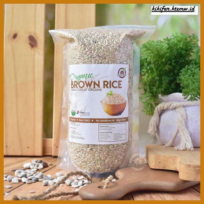 Jual ANEKA-BERAS- HOUSE OF ORGANIX BROWN RICE ( BERAS COKLAT ORGANIK ...