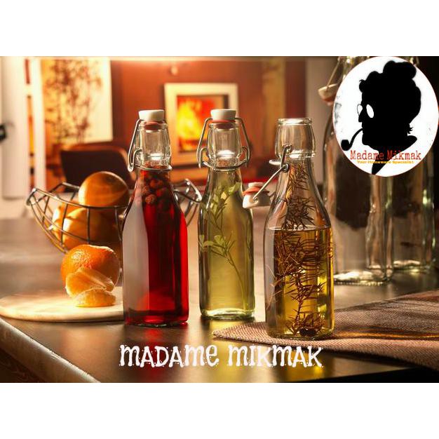 Jual Bormioli Rocco 250Ml Swing Bottle Jar Botol Table Top Airtight ...