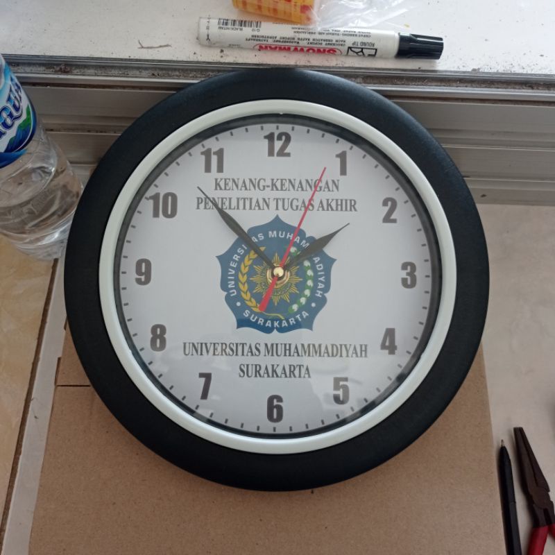 Jual Jam Dinding Custom langsung jadi 25 cm, Suka-suka tanpa minimal ...