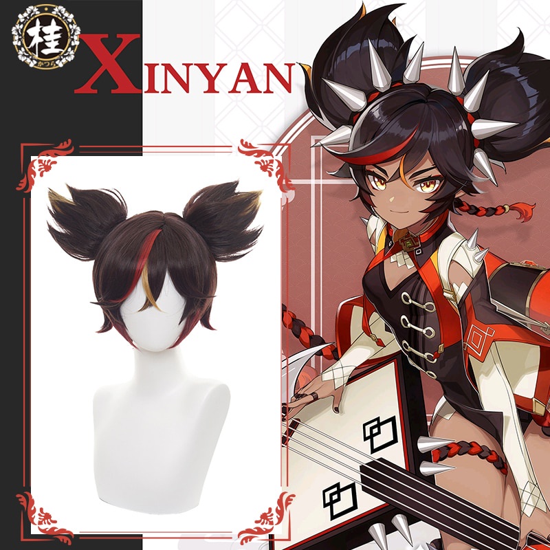Jual PREORDER UWOWO Game Genshin Impact Cosplay Xinyan Wig for Women ...