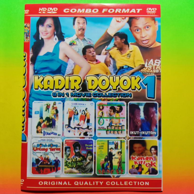 Jual Kaset Film Komedi Indonesia jadul/Lawas KADIR & DOYOK Paling Lucu ...