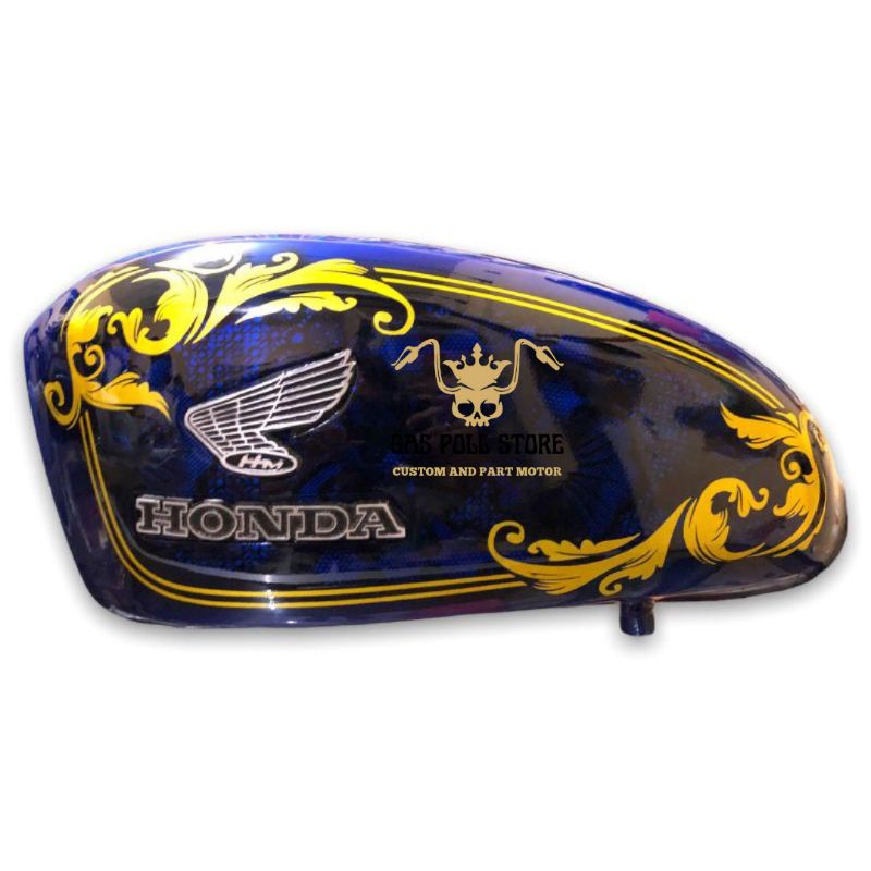 Jual TANGKI CB 100 CB 125 CB GELATIK CB DORAEMON CB SULTAN MOTIF BATIK ...