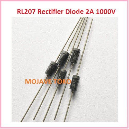 Jual RL207 Dioda Rectifier 2A 1000V High Quality | Shopee Indonesia