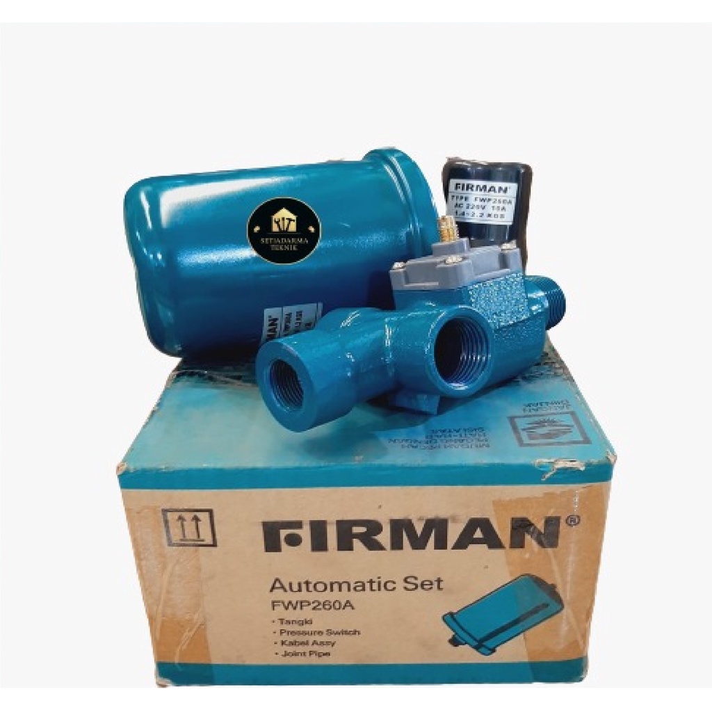 Jual POMPA AIR JETPUMP LISTRIK FWP 260 FWP260 FIRMAN | Shopee Indonesia