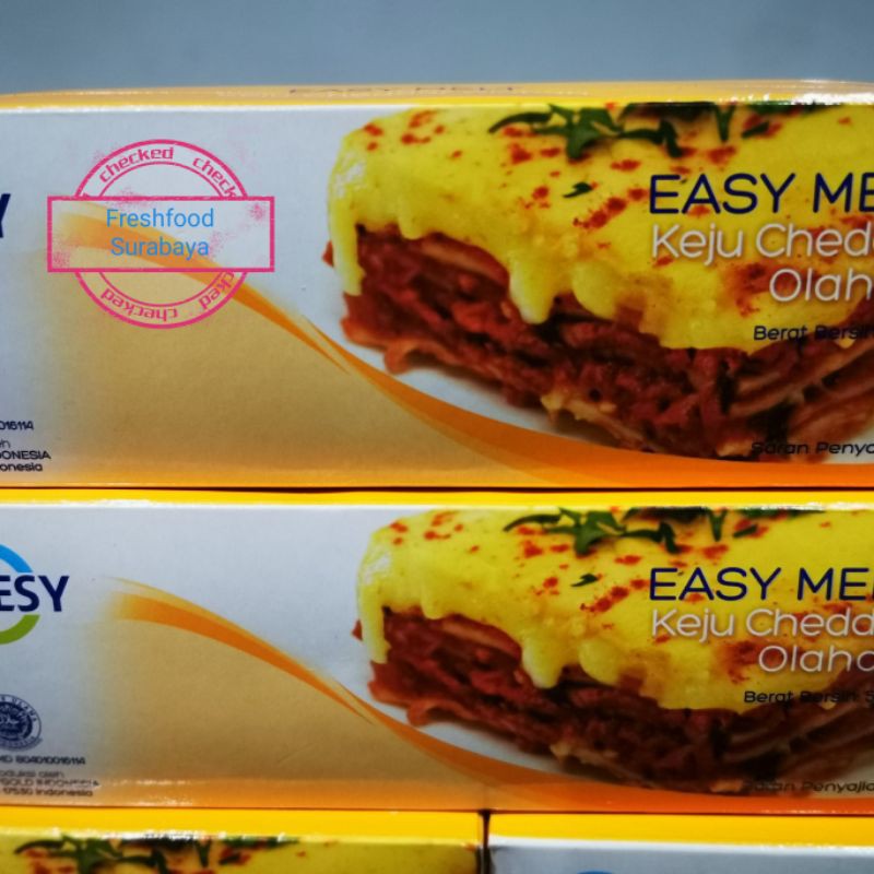 Jual Keju Easy Melt cheesy +/- 245 gram | Shopee Indonesia