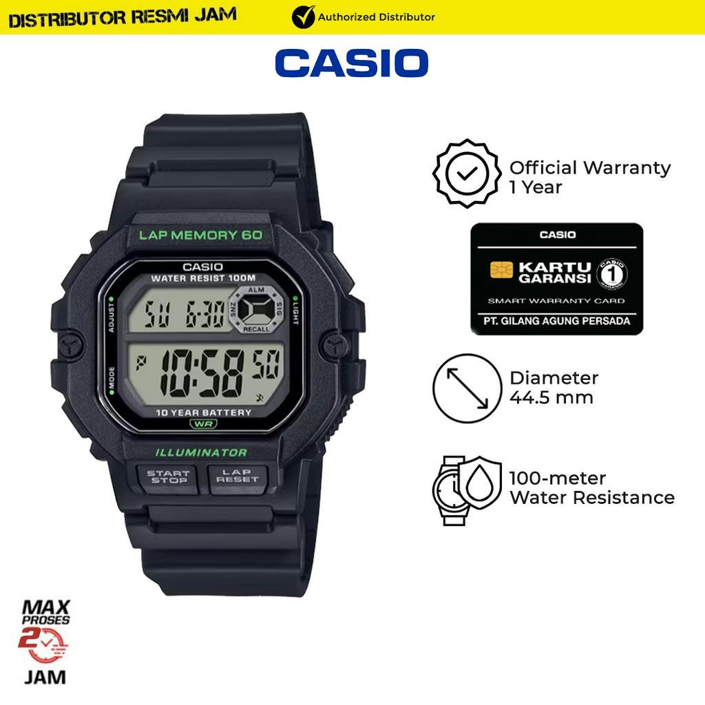 Jual Casio General WS-1400H-1AVDF WS-1400H WS-1400 WS1400H WS1400 ...