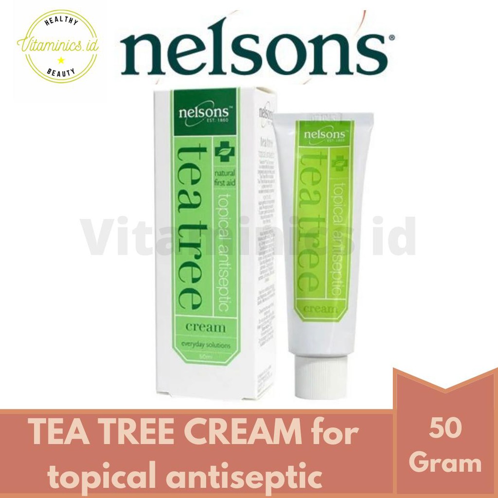 Jual Nelsons / Nelson Tea Tree Cream for Topical Antiseptic Teatree ...