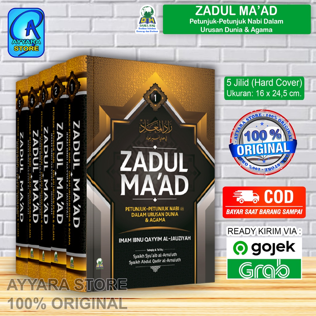 Jual Zadul Maad Perjilid - Zadul Ma’ad fi Hadyi Khair al-Ibad - Imam ...