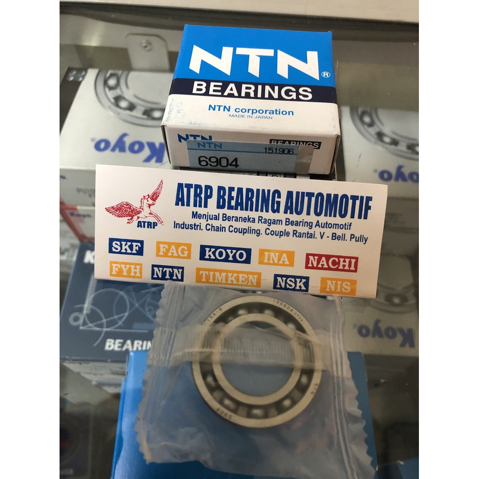 Jual BALL BEARING 6904 NTN JAPAN 20x37x9 | Shopee Indonesia