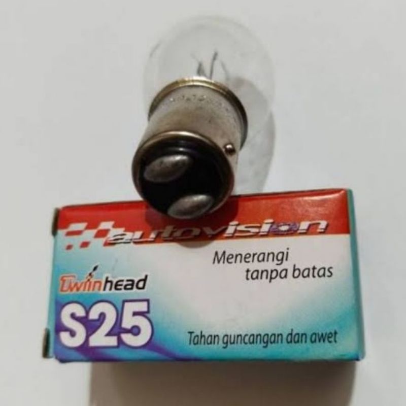 Jual Dop Stop Clear S25 Doubel Motor dan Mobil Autovision. | Shopee Indonesia
