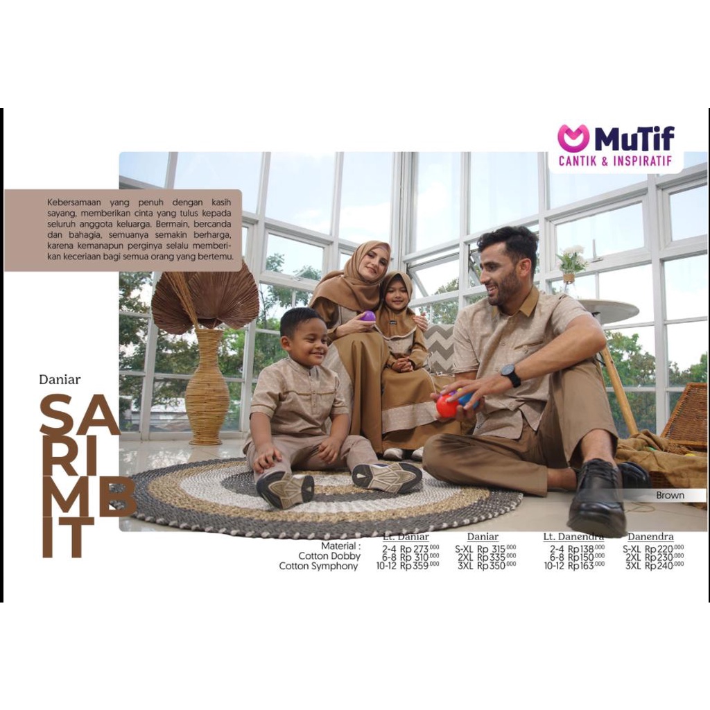 Jual SARIMBIT MuTif TERBARU (DANIAR) | Shopee Indonesia