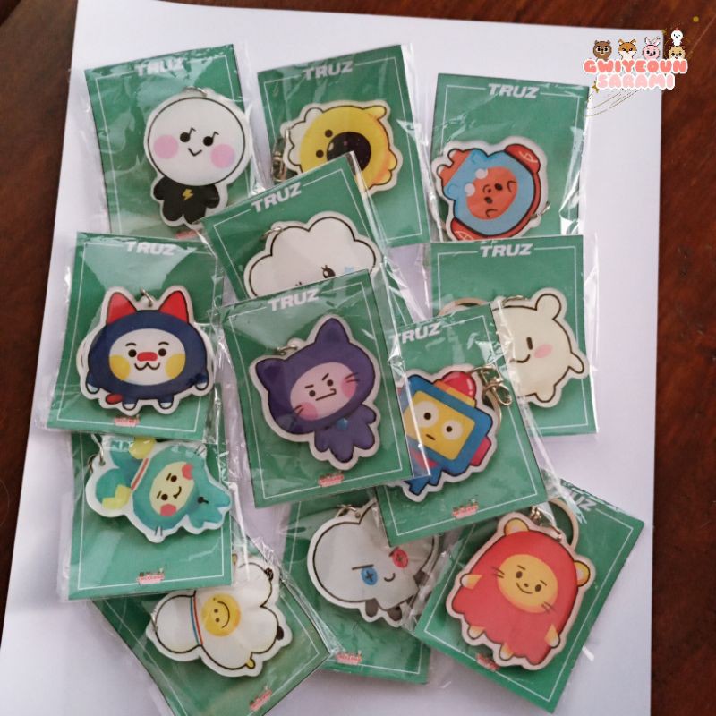 Jual Treasure "Truz" Acrylic Keychain | Shopee Indonesia