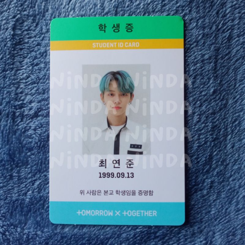 Jual pc student id card sanctuary yeonjun (BOOKED) | Shopee Indonesia